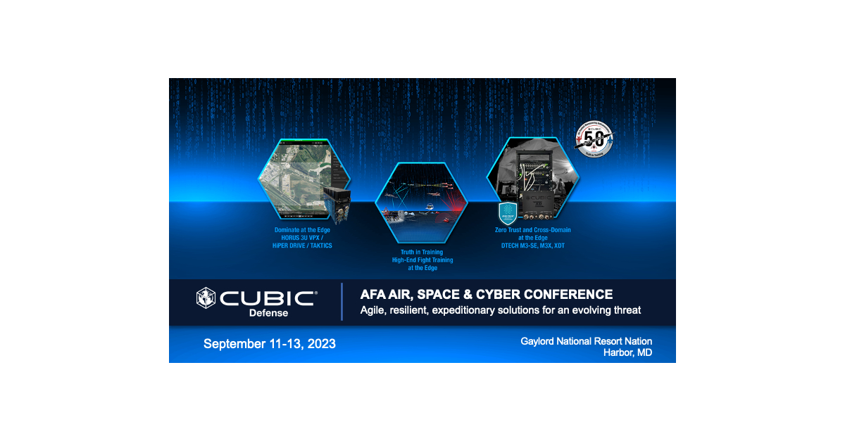 Cubic to Showcase Air Combat Training, Edge Compute and Networking, and ...